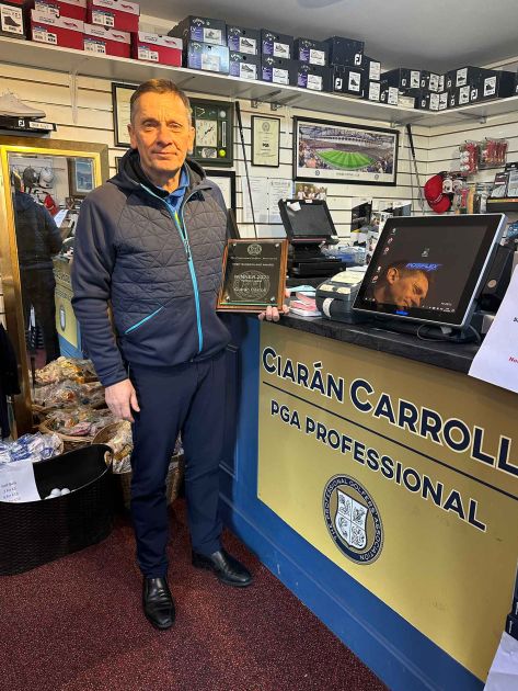 Ciaran Carroll wins Toby Sunderland Award for community work in Ireland | The PGA